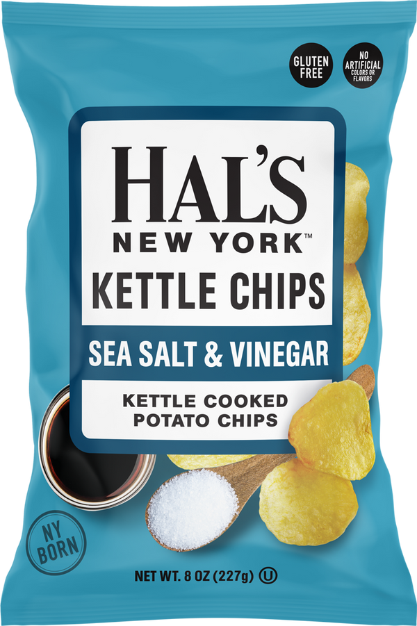 Hal's New York - SALT & VINEGAR (X-LARGE BAG) – Sweet Gourmet Tyler Texas