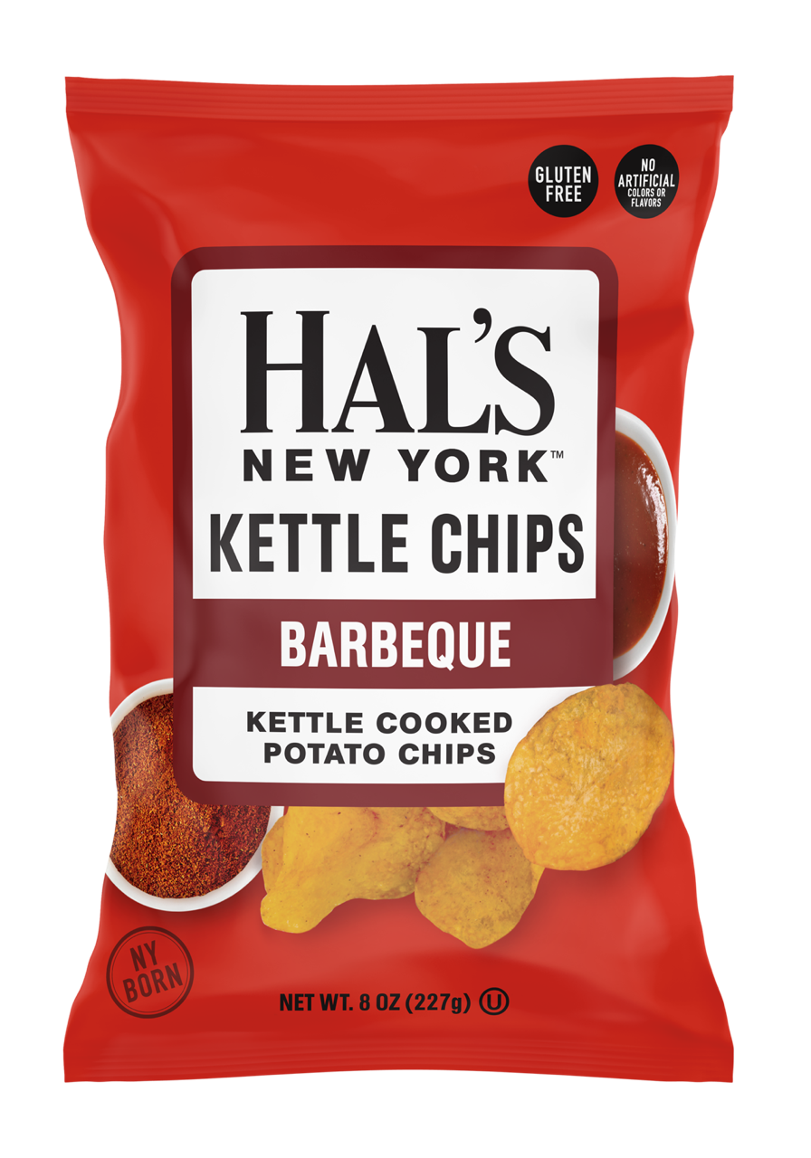 Hal's New York - Hal's New York Potato Chips 8oz BBQ (X-LARGE BAG ...