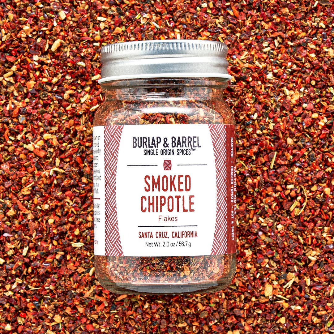 Smoked Chipotle Chili Flakes - Single Origin Spice – Sweet Gourmet ...
